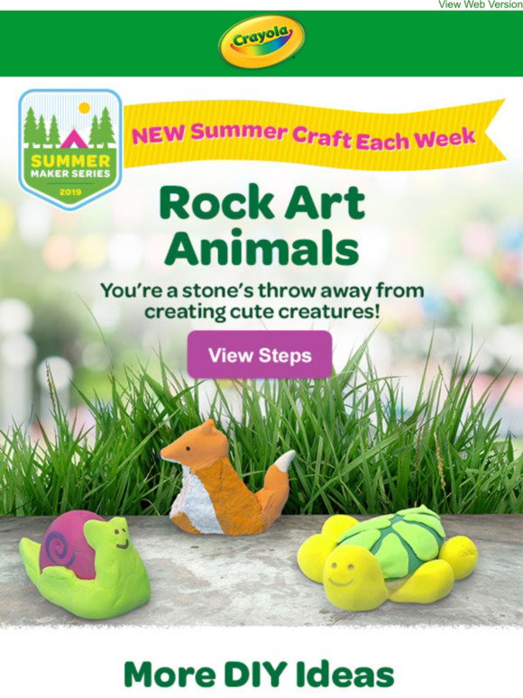 Crayola: A Rockin’ Summer Craft | Milled