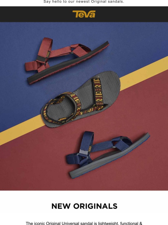 Teva: New colors & patterns | Milled