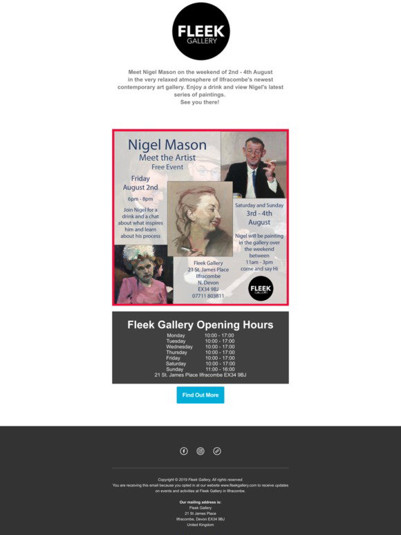 Vandal Gallery: Nigel Mason Summer Show | Milled