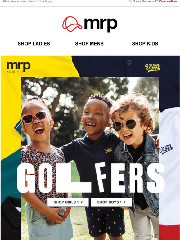 Mr Price: Colour up your look with new golfers! | Milled