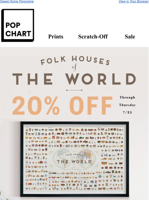 Pop Chart Lab: House About Our Latest Print? | Milled