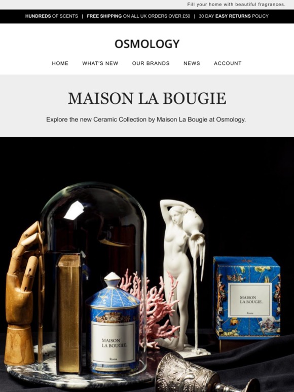 Osmology: New | Discover The Ceramic Collection From Maison La Bougie | Milled