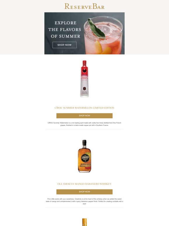 ReserveBar: Explore the Flavors of Summer with ReserveBar | Milled