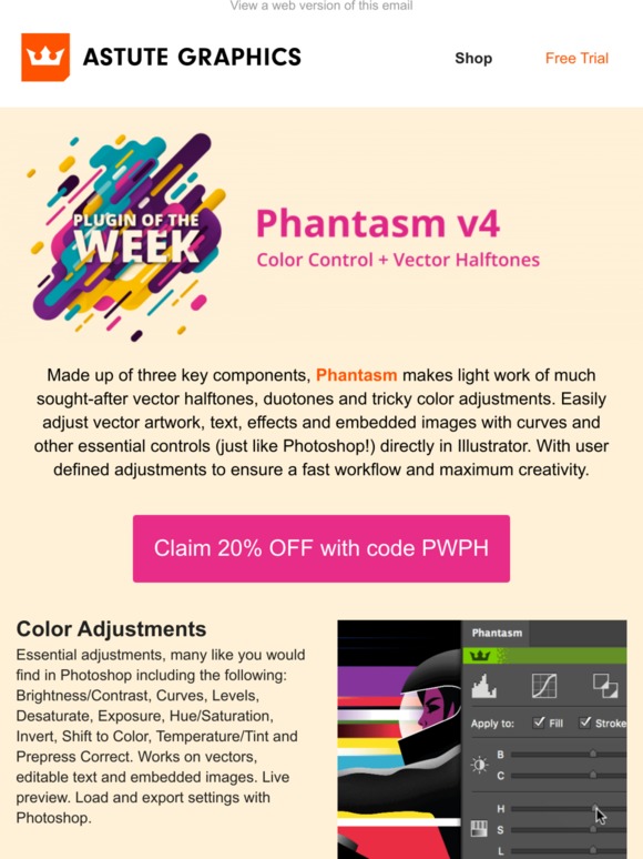 Astute Graphics: Color Control + Vector Halftones 🎨 | Milled