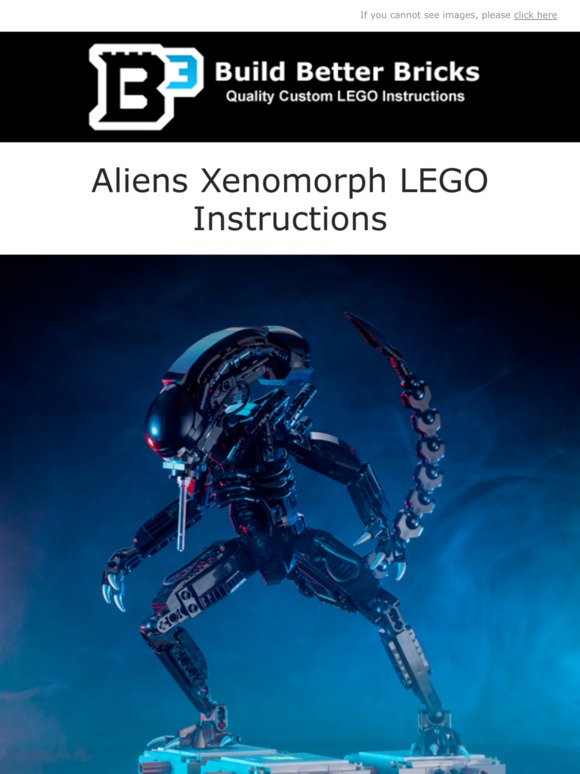 Build Better Bricks: New Instructions - Aliens Xenomorph Now Available ...