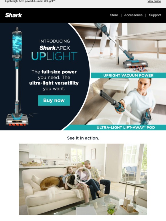 Shark: The best of both worlds is here. | Milled