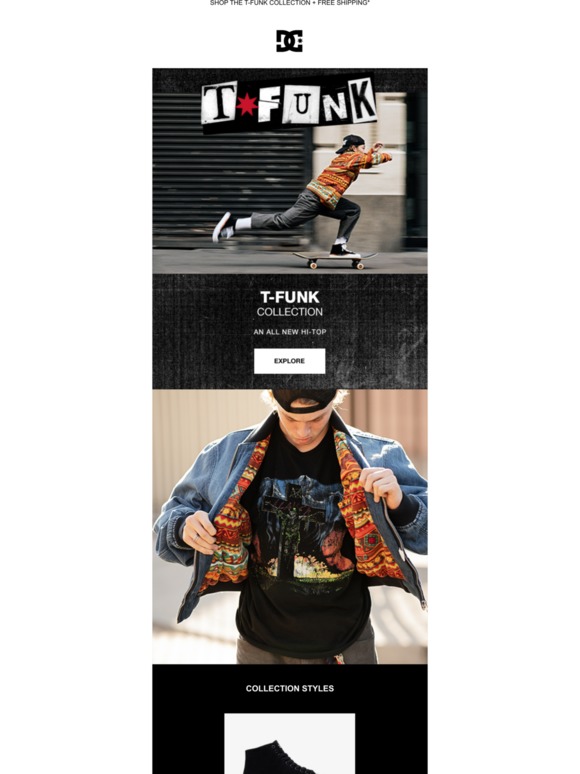 DC Shoes: Hi As Funk - The T-Funk Collection | Milled