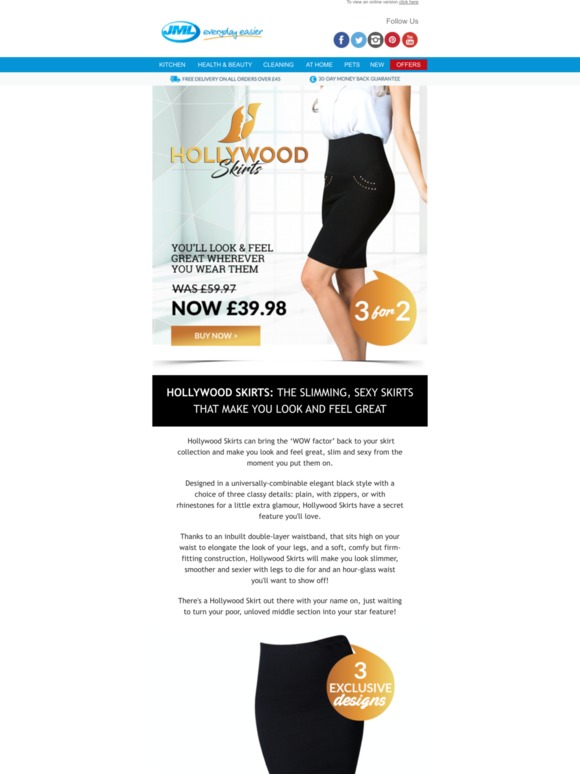 JML: Introducing Hollywood Skirts | Milled