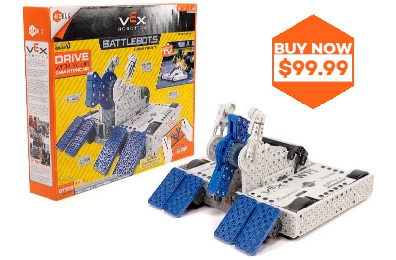 hexbug: Experience the thrill of building a BattleBot with VEX Robotics Bite Force by HEXBUG ...