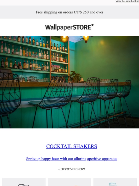 WallpaperSTORE*: Spritz up happy hour with our aperitivo apparatus | Milled