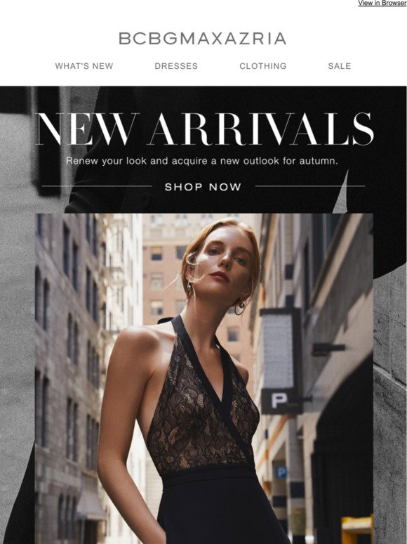 BCBG: They’re in: NEW fall styles | Milled