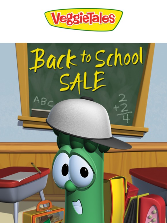 VeggieTales: School AND Savings Are Back! 30% Off Storewide! | Milled