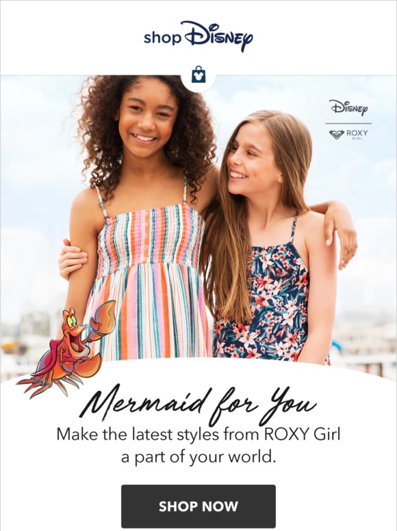 Disney: Dive Into New Looks from ROXY Girl | Milled