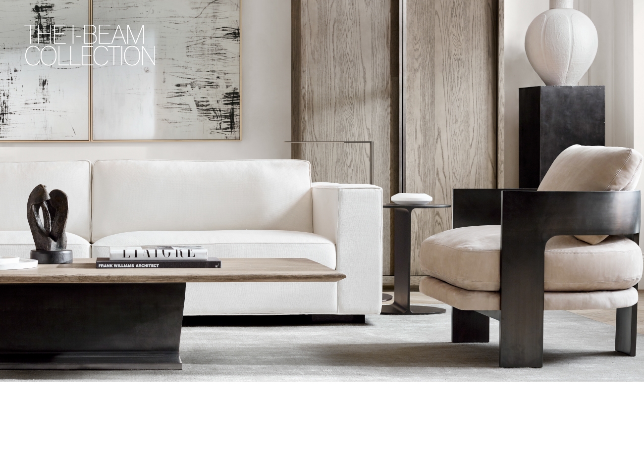 Restoration Hardware: Utilitarian Design, Reimagined. The I-Beam ...