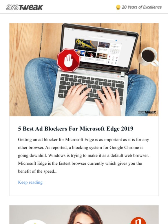 Systweak: 5 Best Ad Blockers For Microsoft Edge 2019 | Milled