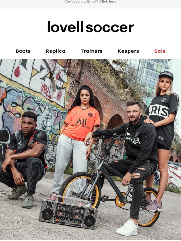 Lovell Soccer: Own The City In The Jordan X PSG Collection | Milled