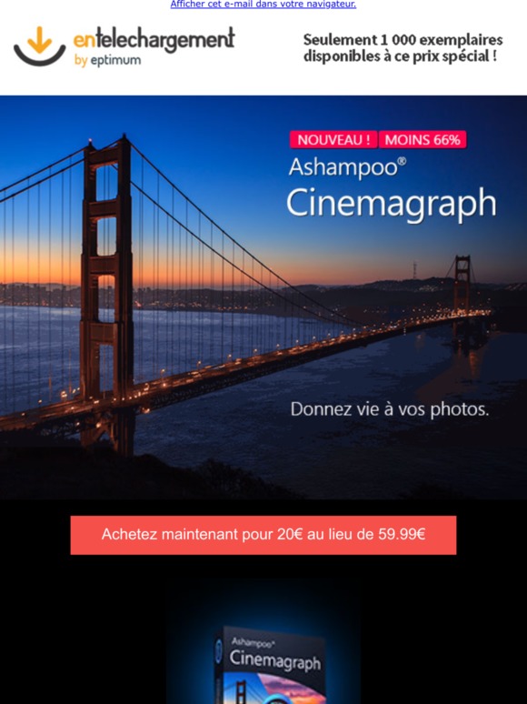 Eptimum: Donnez vie à vos photos avec Ashampoo Cinemagraph | Milled