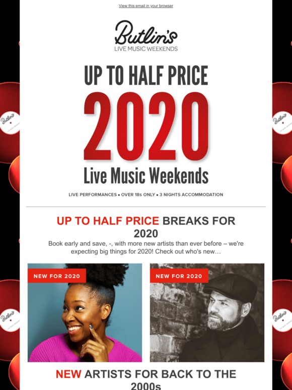 Butlin's: NEW for 2020 - | Milled