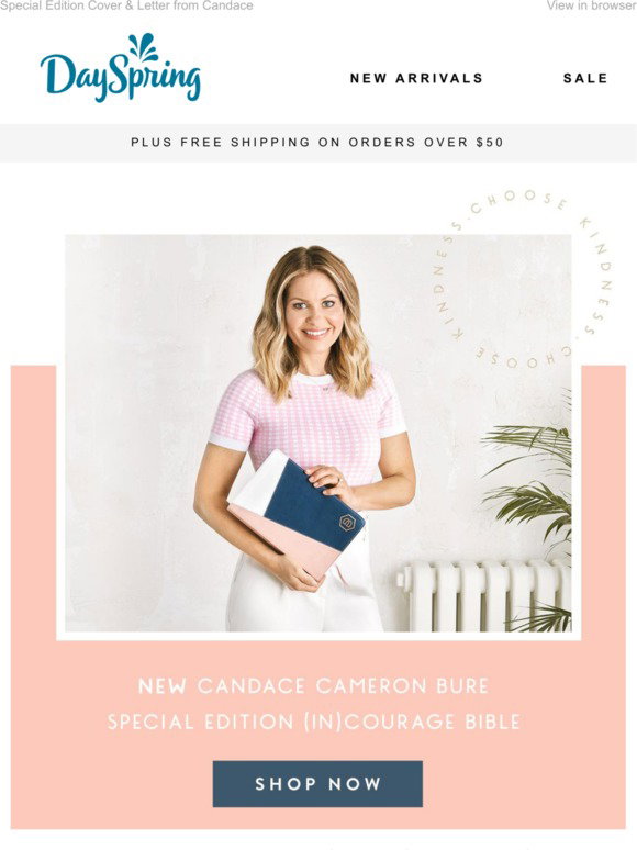 DaySpring: Introducing the NEW Candace Cameron Bure Special Edition (in ...