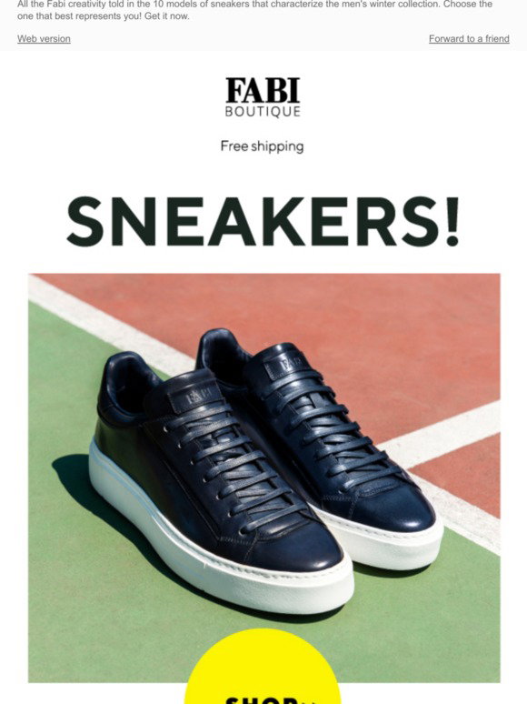 Fabi: New Fabi men's sneakers: 10 must-see models to discover! | Milled