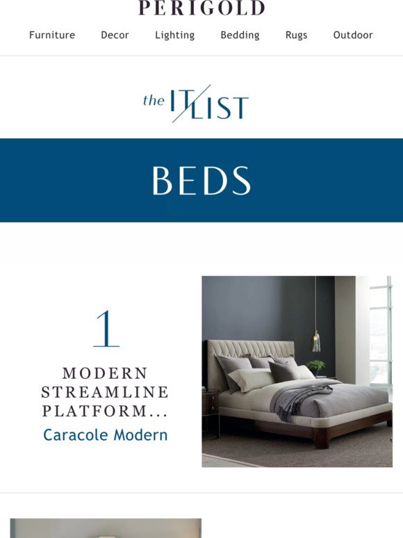 Perigold: Beds | 10 designs you need to see. | Milled