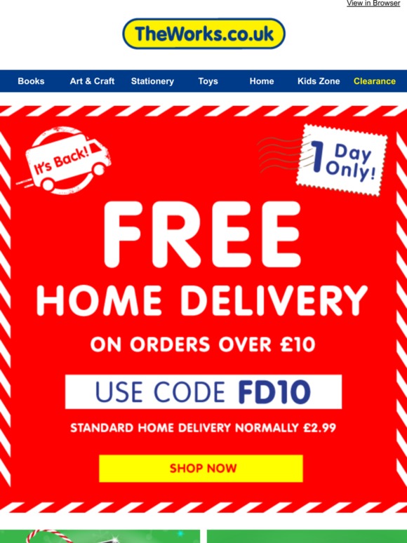 The Works: ⚠️Email Exclusive: Free Delivery⚠️ | Milled