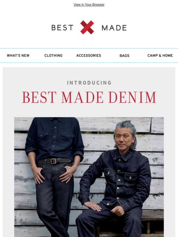Best Made Company: Introducing Best Made Denim | Milled