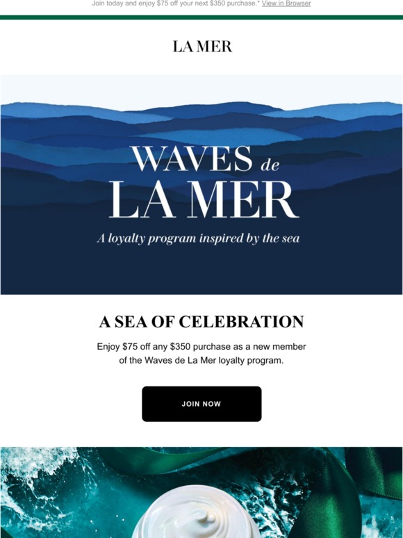 La Mer: Introducing the NEW Waves de La Mer loyalty program | Milled