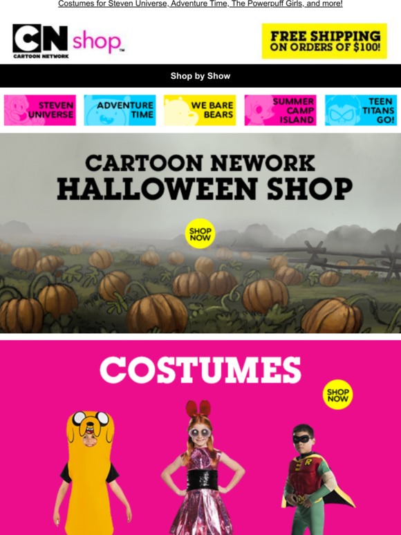 Cartoon Network Shop: Check out the Cartoon Network Halloween Shop ...