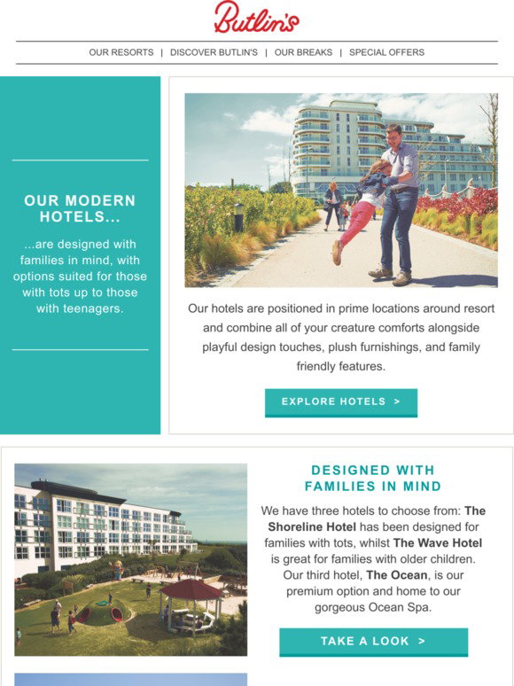 Butlins: Stay in one of our Hotels for the ultimate seaside trip | Milled