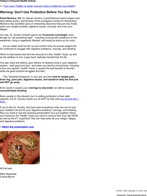 Dumbbell Routines: your POOP: floater vs. sinker + what it means | Milled