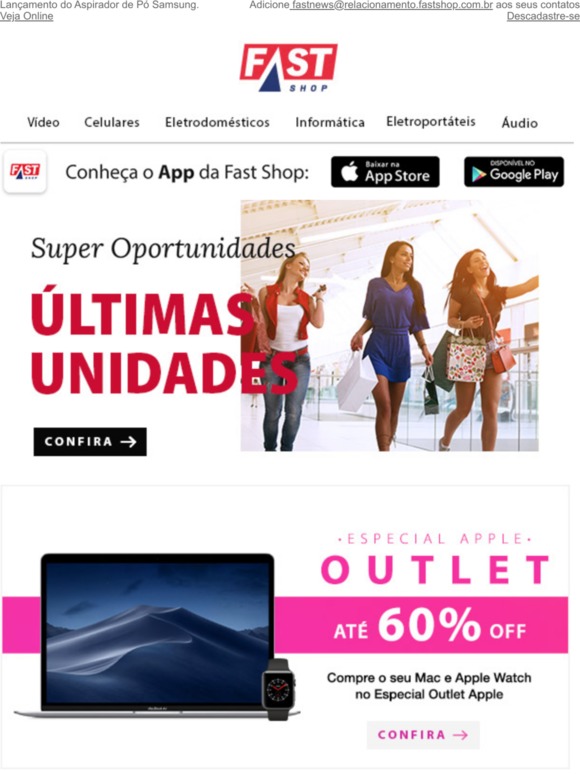 Fast Shop: Fizemos uma seleção especial para você! | Milled