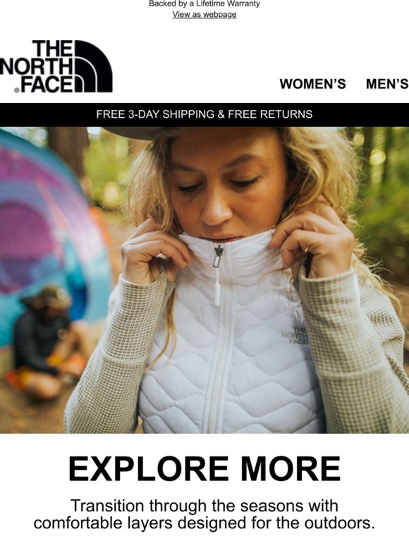 The North Face: Layer up and go... | Milled