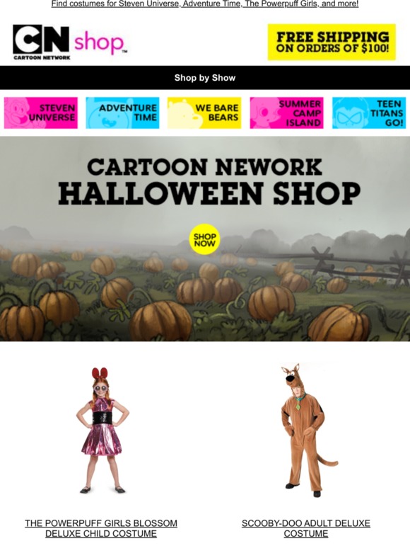 Cartoon Network Shop: Check out the Cartoon Network Halloween Shop ...