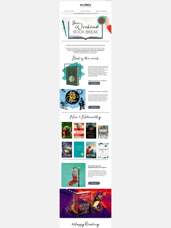 Wordery: The biggest book week of the year | Milled