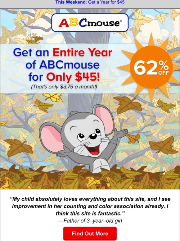 ABCmouse: Get a Full Year of ABCmouse for $45 | Milled