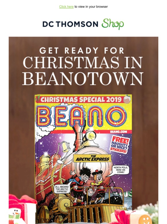 DC Thomson Shop: Your Exclusive Beano Christmas Special is back! | Milled
