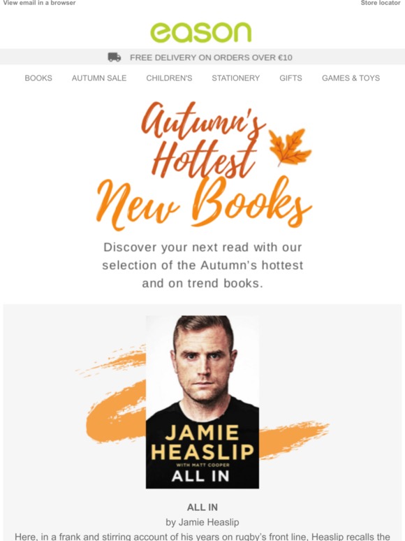 Easons: The hottest books of the moment that everyone is talking about ...