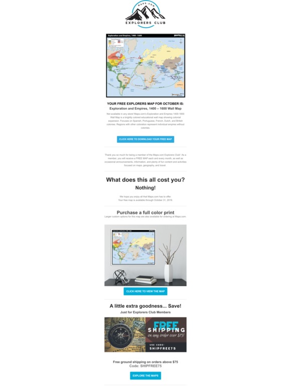 Maps.com: Your FREE October Map is Here! | Milled