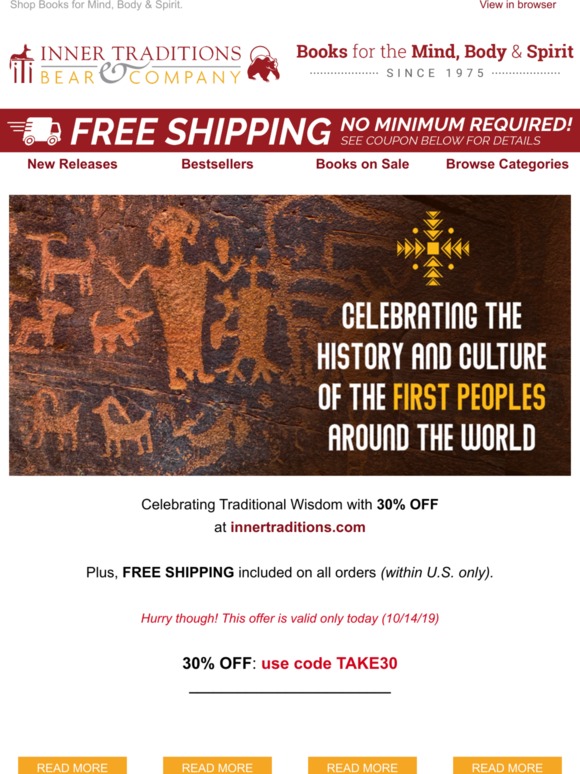 Inner Traditions: Celebrating Traditional Wisdom | Milled