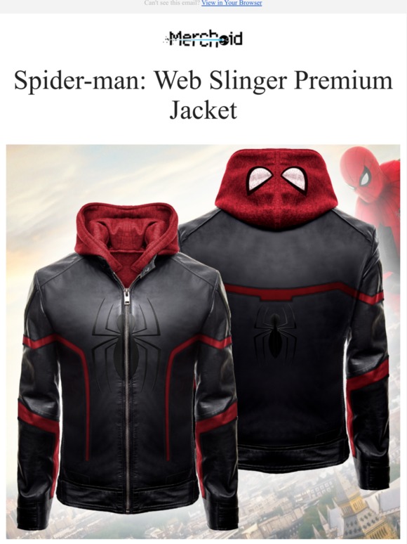 Merchoid: New Spider-man Jacket | Milled