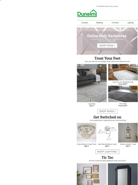 Dunelm: New & exclusive: 1000s of designs you won't want to miss! | Milled