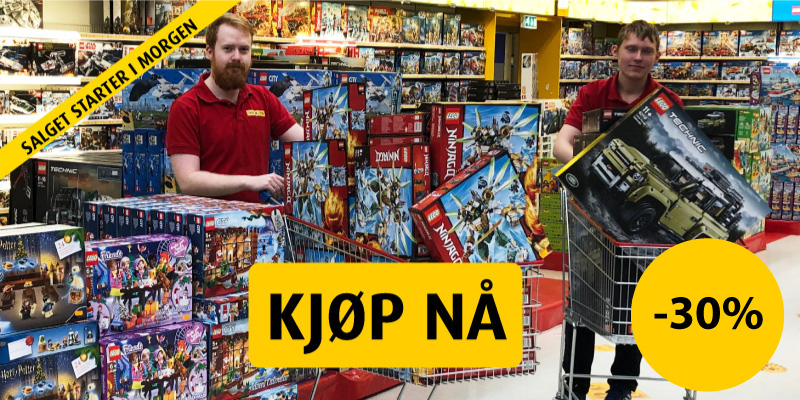 extra-leker.no: 🔥I MORGEN SPARER DU -30% PÅ LEGO HOS EXTRA LEKER🙉 | Milled