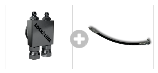 LockNLube: A No-Drill Header Block for Remote Grease Lines | Milled