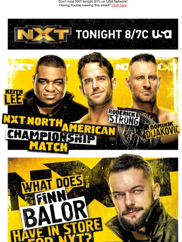 WWE Shop: Roderick Strong to defend his NXT North American Title on NXT ...