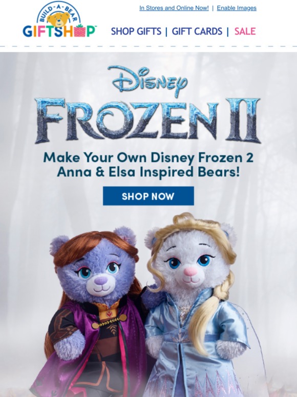 Build-A-Bear: NEW Disney Frozen 2 Elsa & Anna Inspired Bears! | Milled