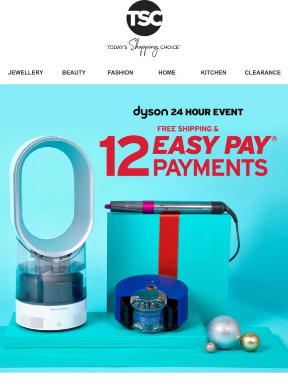 The Shopping Channel: DYSON 24HR EVENT ON NOW | Milled