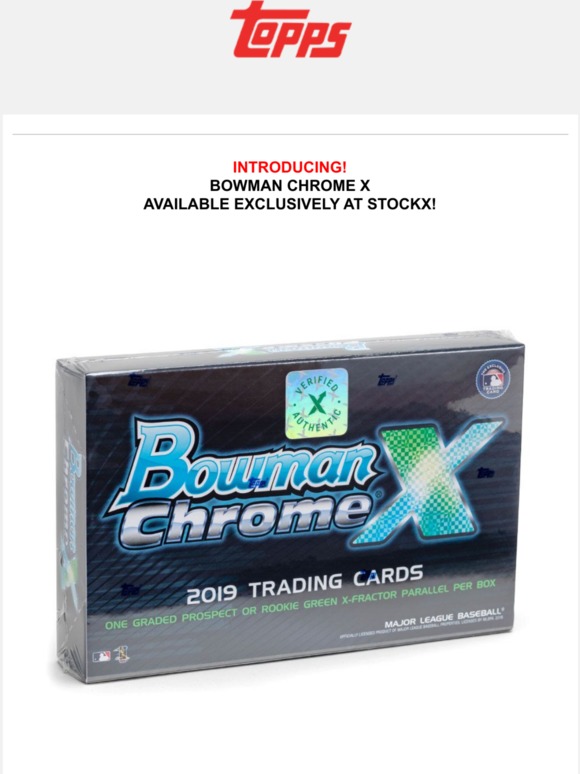 Topps: Introducing...Bowman Chrome X! | Milled