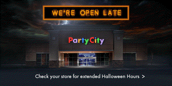 Party City: Stores Close at Midnight and Open at 7 Tomorrow! | Milled
