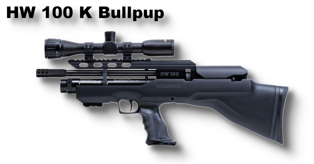 Airgun: Weihrauch HW 100 Bullpup PCP-luftgevær er nu på lager //AIRGUN ...